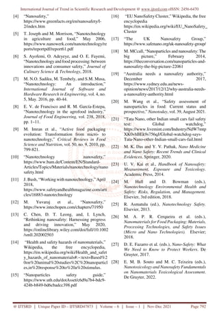 Essence of Nanosafety | PDF