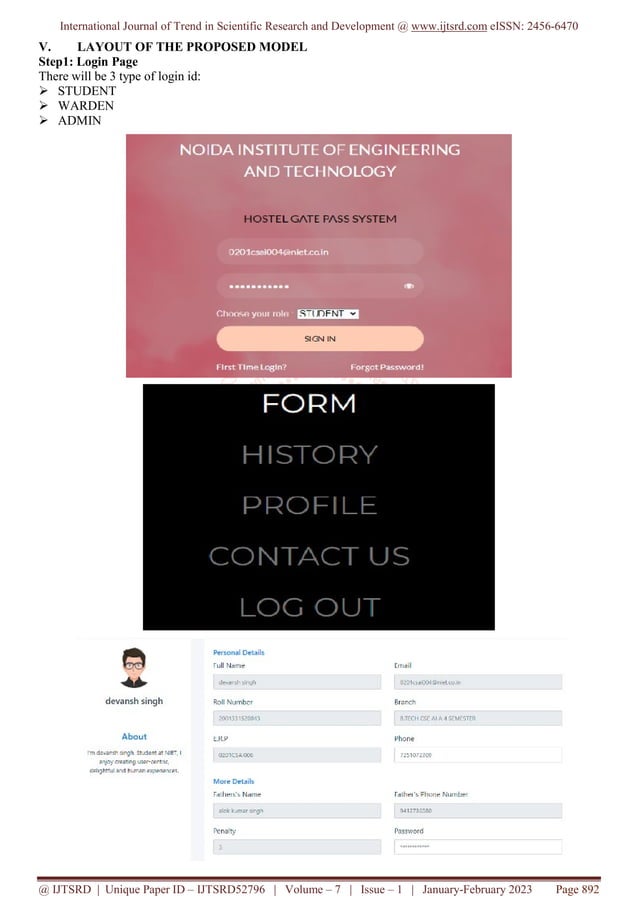 Implementation of Smart and Secure Gate Pass System using QR Code | PDF