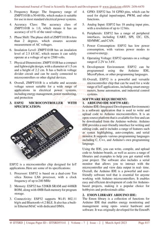 IoT Based Smart Energy Metering with Blynk Application | PDF
