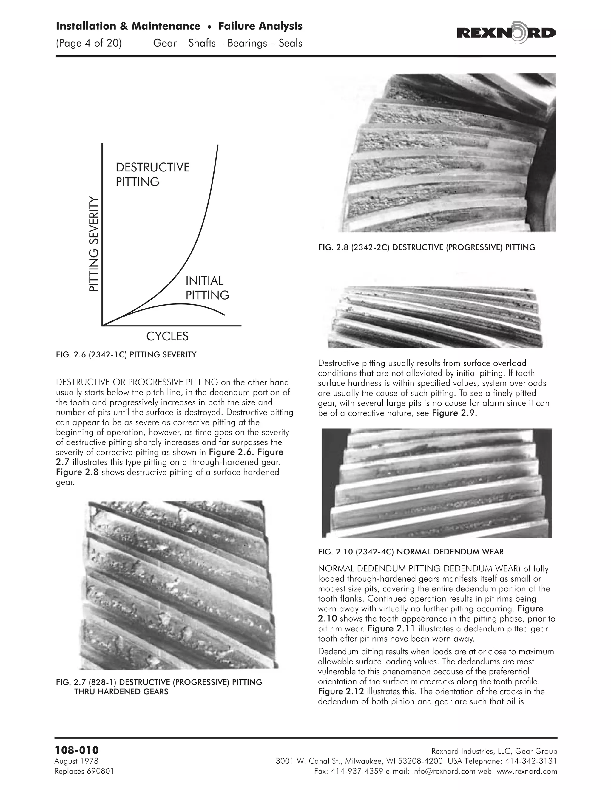 108 010 failure-analysis-gears,-shafts,-bearings,-seals-maintenance ...