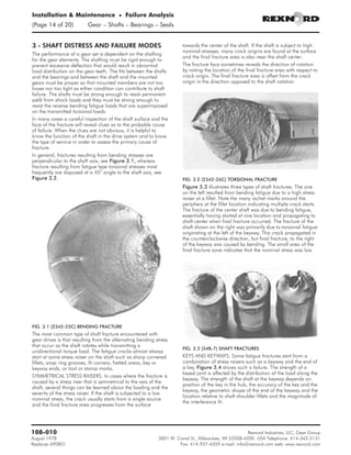 failure-analysis-gears,-shafts,-bearings,-seals-maintenance-manual | PDF