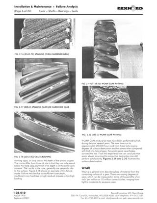 failure-analysis-gears,-shafts,-bearings,-seals-maintenance-manual | PDF