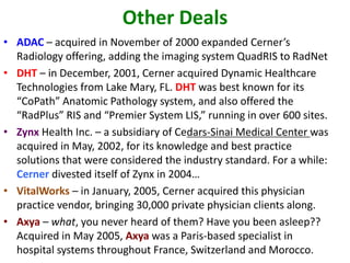 108. cerner, part 5 | PPTX