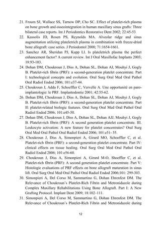 Fibrin giau tieu cau (platelet-rich-fibrin) | PDF