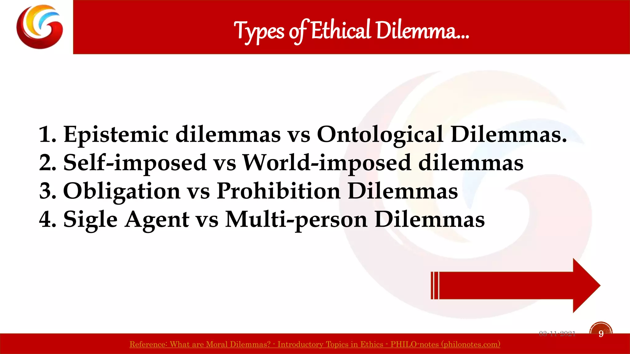 Ethical Dilemmas | PPTX