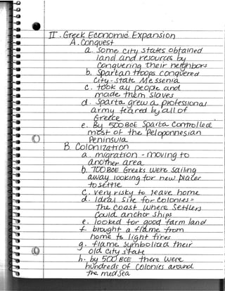 Chapter 10 Section 2 & 3 Outline | PDF