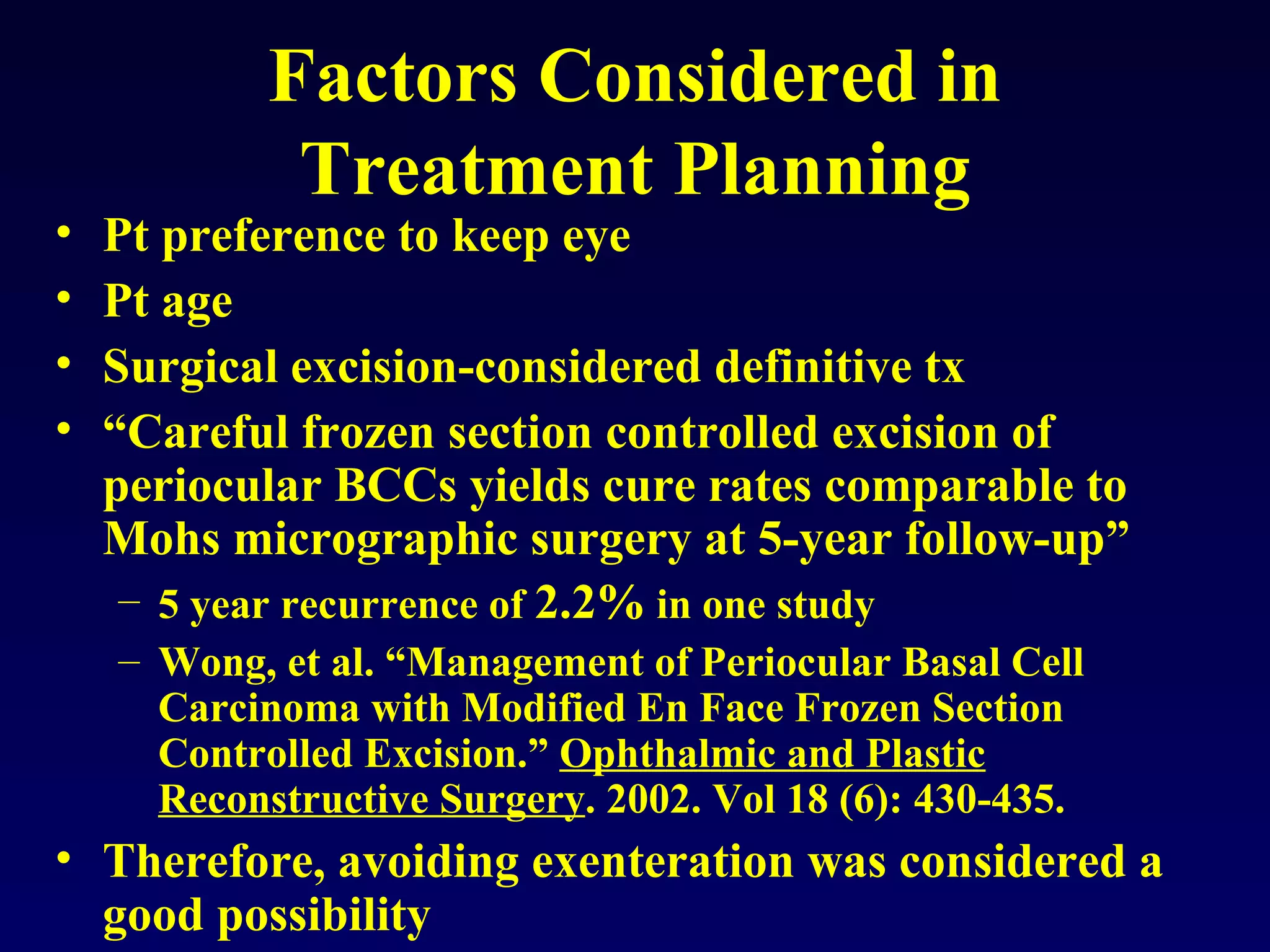 Infiltrating Basal cell carcinoma Infiltrating Basal cell carcinoma | PPT