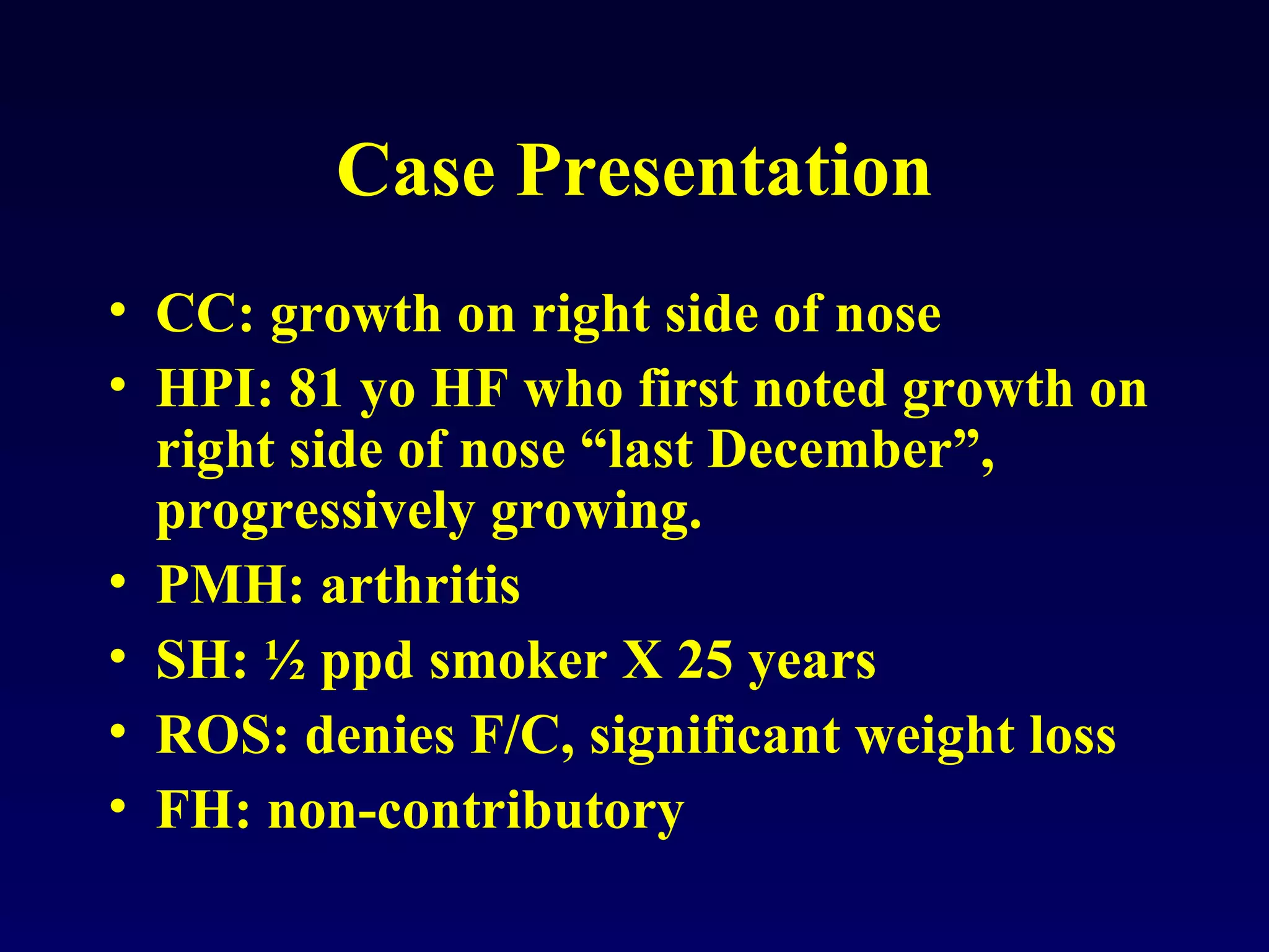 Infiltrating Basal cell carcinoma Infiltrating Basal cell carcinoma | PPT