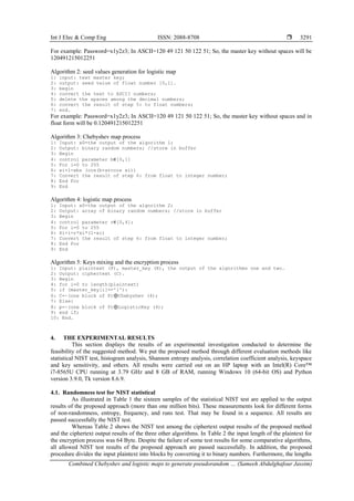 Combined Chebyshev and logistic maps to generate pseudorandom number generator for internet of ...