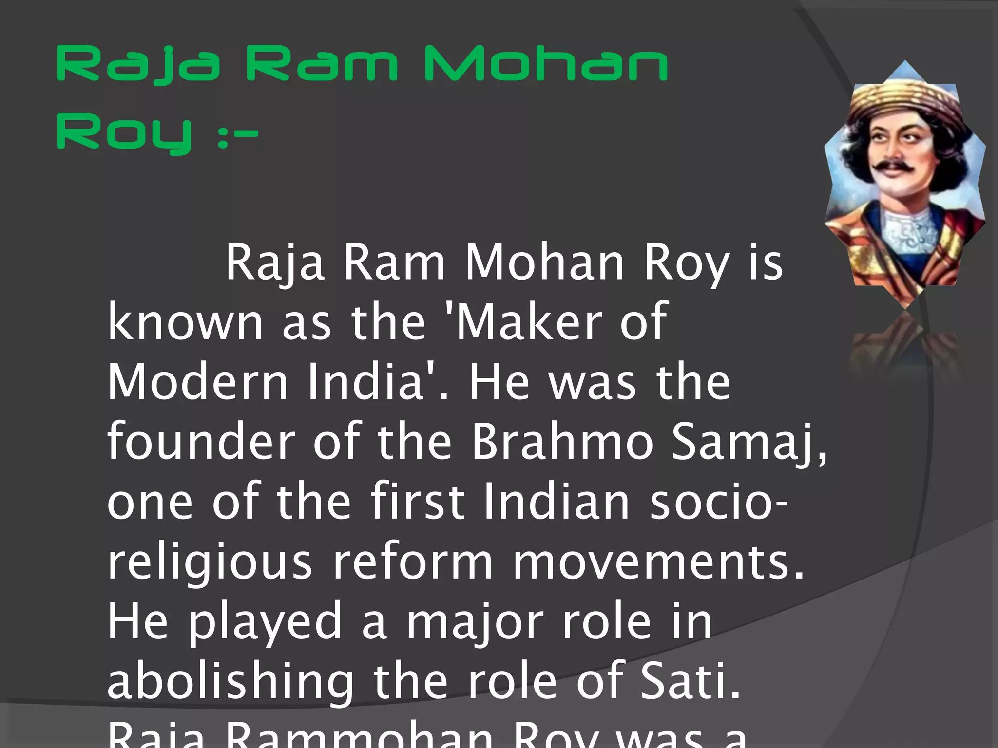 Social Reformers of India | PPT