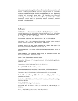 Wisdom of Tradition in Modern Mosques in Bangladesh | PDF | Islam ...