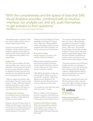 SAS Visual Analytics | PDF | Computer Software and Applications | Computing