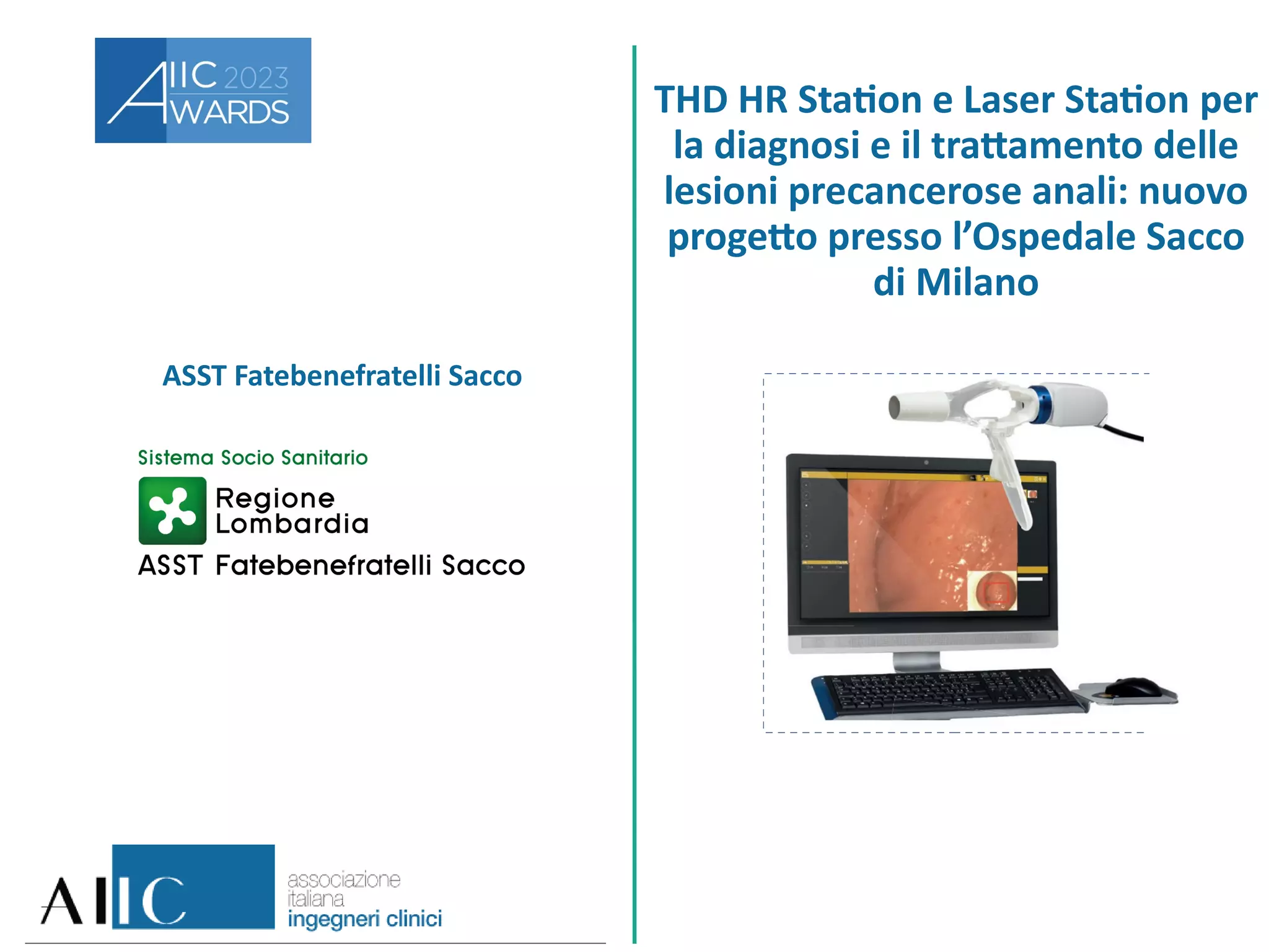 THD® HR STATION E LASER STATION PER LA DIAGNOSI E IL TRATTAMENTO DELLE ...