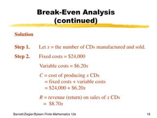 Math Functions Graph Examples Linear Equations | Ppt