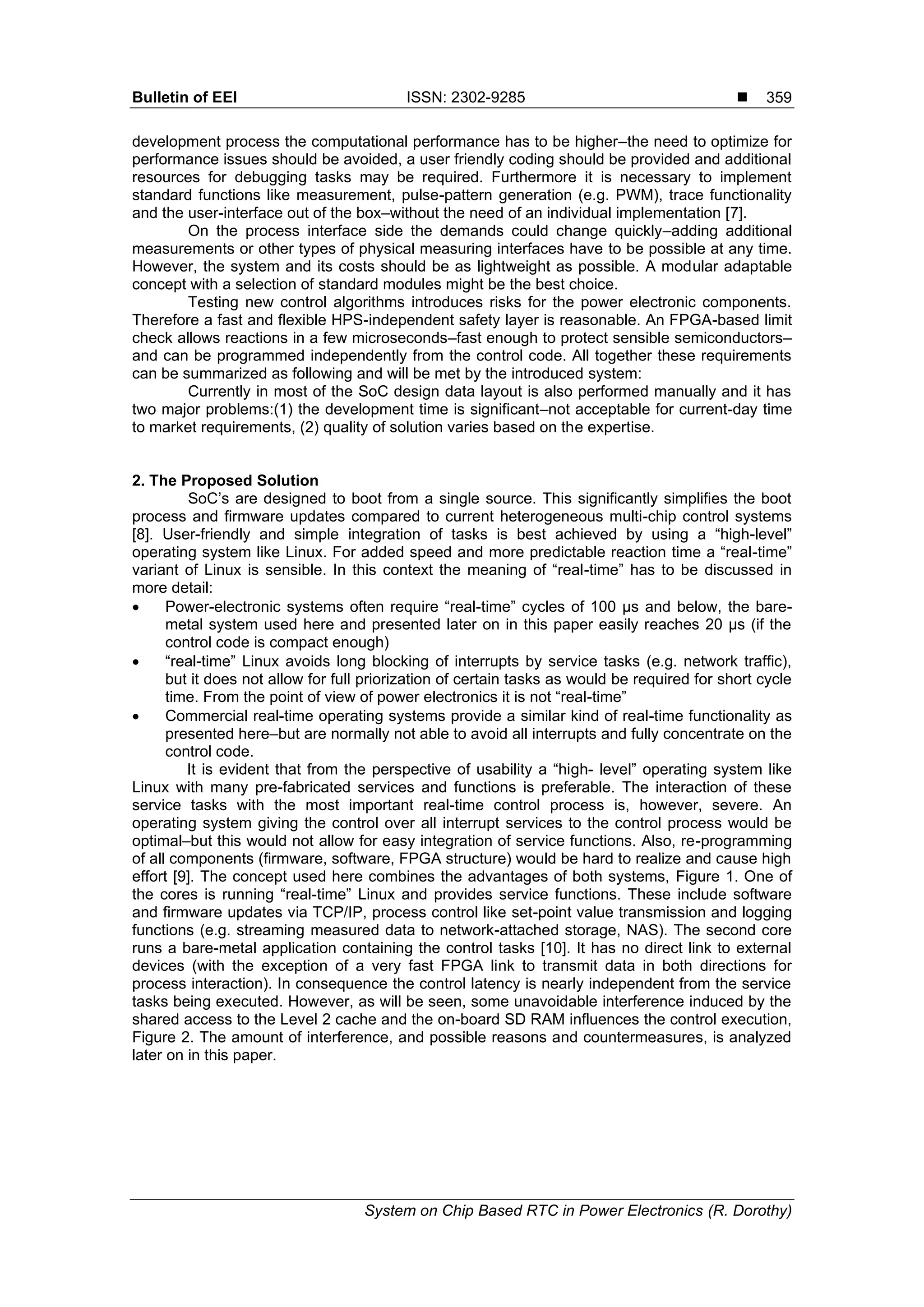 System On Chip Based Rtc In Power Electronics Pdf