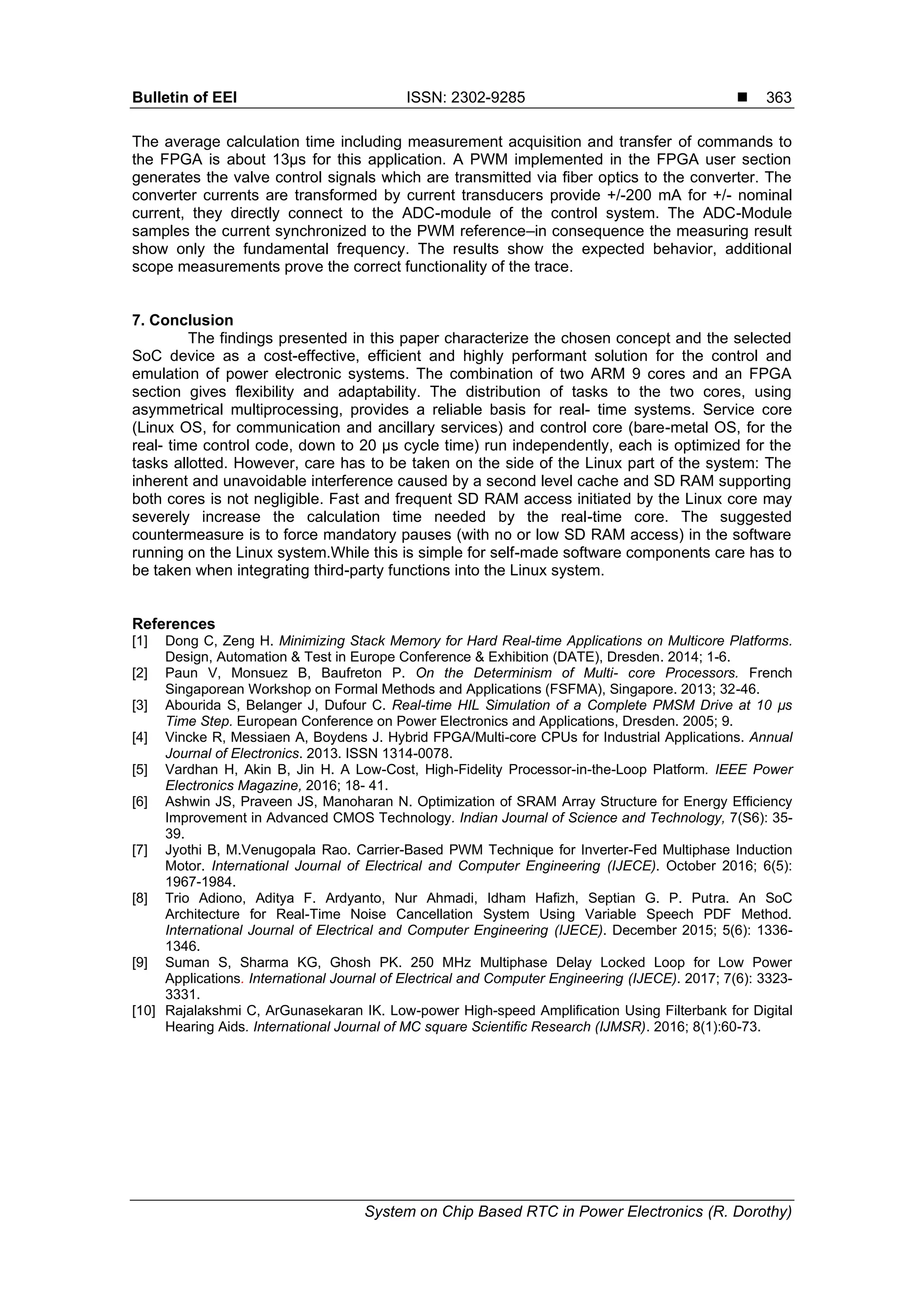 System on Chip Based RTC in Power Electronics | PDF