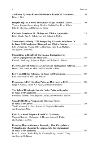 Renal Cell Carcinoma Molecular Targets And Clinical Applications Ronald ...