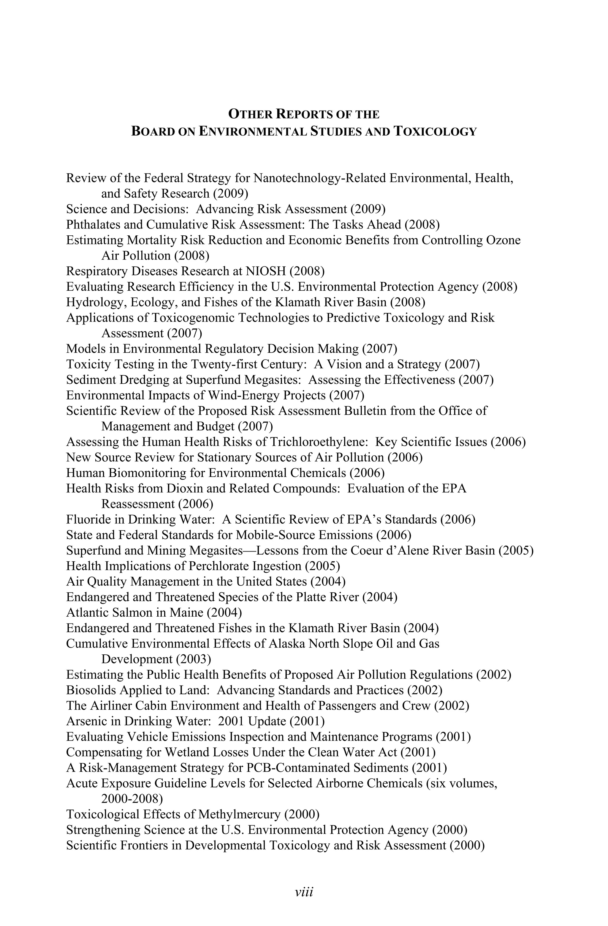Acute Exposure Guideline Levels For Selected Airborne Chemicals Volume ...