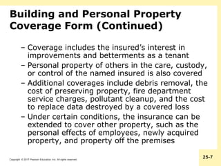 commercial property insurance | PPT
