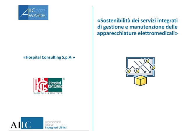 SOSTENIBILITÀ DEI SERVIZI INTEGRATI DI GESTIONE E MANUTENZIONE DELLE APPARECCHIATURE ...
