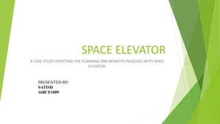 Space Elevator | PPT