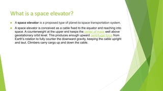 Space Elevator | PPT