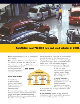 2001annualreport auto nation | PDF