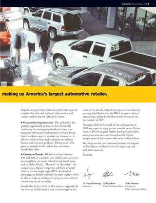 2001annualreport auto nation | PDF