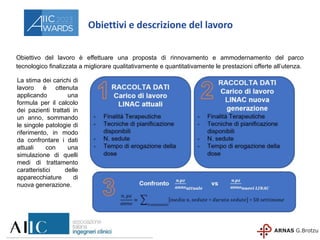 IL PROGETTO DI AMMODERNAMENTO TECNOLOGICO DELLA S.C. RADIOTERAPIA ...