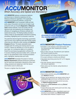 Numonics Interactive Monitor for Medical Use | PDF