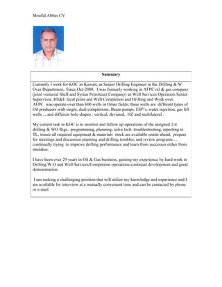 Moufid_CV06112014 | DOC