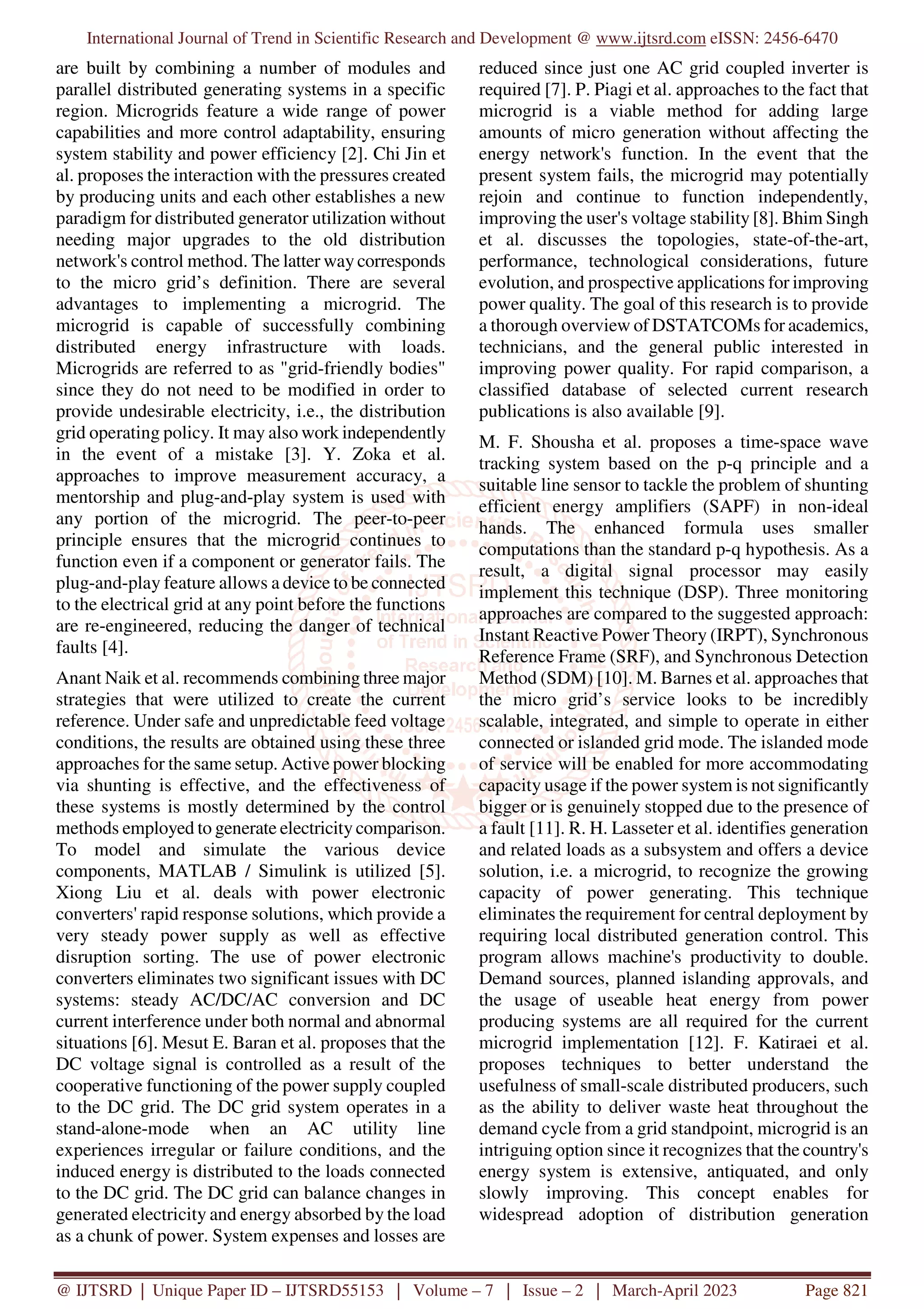 Control Of Hybrid Ac Dc Micro Grid Involving Energy Storage Renewable