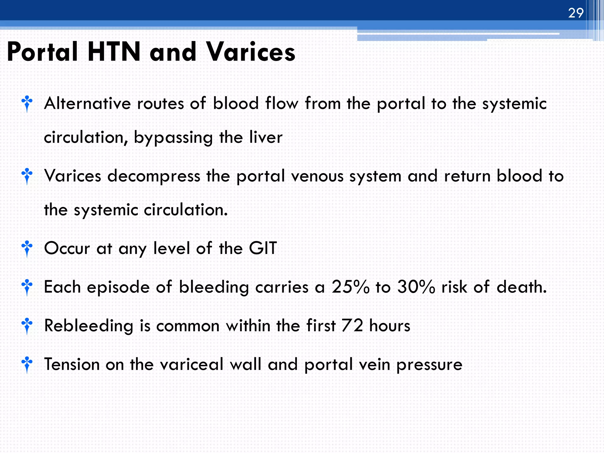 Portal HTN and Cirrhosis | PDF