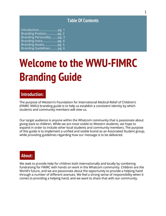 Branding Guide | PDF