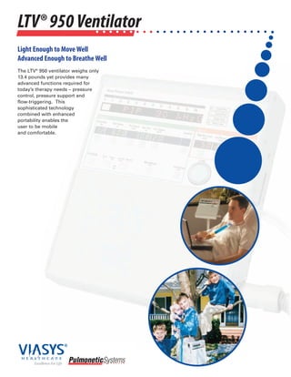 Catálogo Pulmonetic ltv 950 | PDF