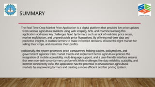 Agricultural Engineering Real time crop market price app.pptx