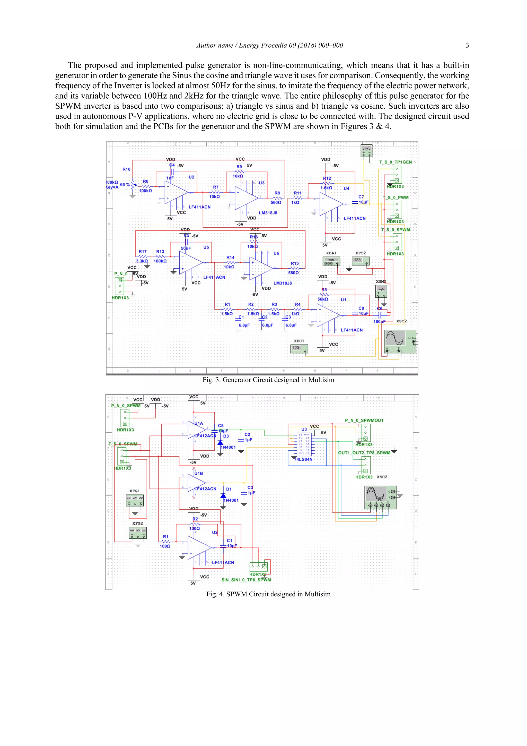 Simulation And Implementation Of A Spwm Inverter Pulse For Educational