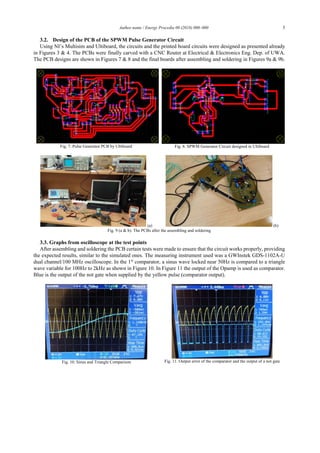 simulation and implementation of a spwm inverter pulse for educational purposes | PDF