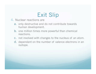 10/8 What is a nuclear reaction? | PDF
