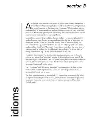 American idioms | PDF