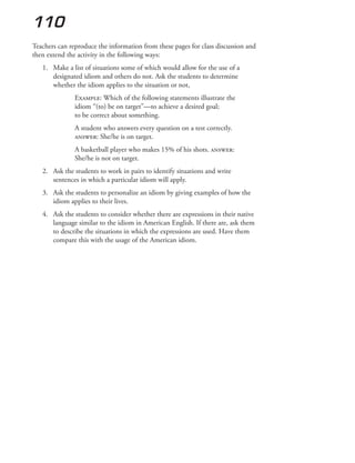 American idioms | PDF