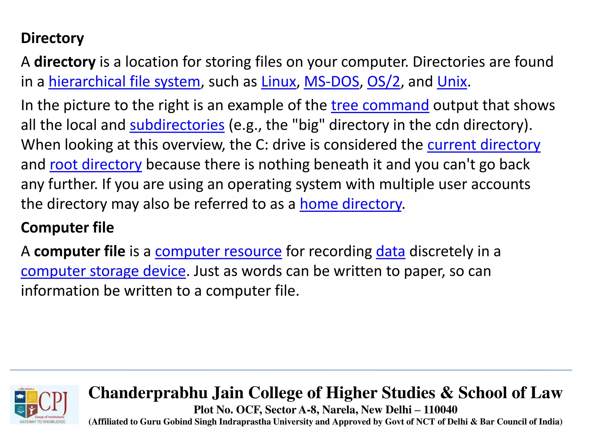 Computer Application | PPT