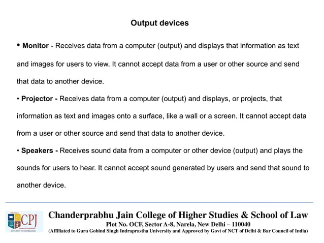 Computer Application | PPT