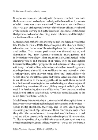 Revisiting enduring values | PDF