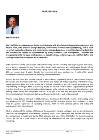 M Griffiths Bio 1214[4] | DOCX