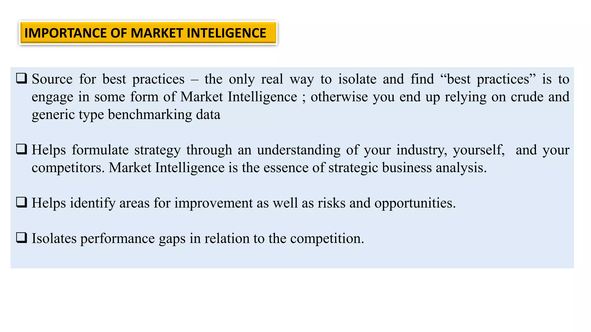 Domestic & Export Market Intelligence Cell (DEMIC) | PPTX