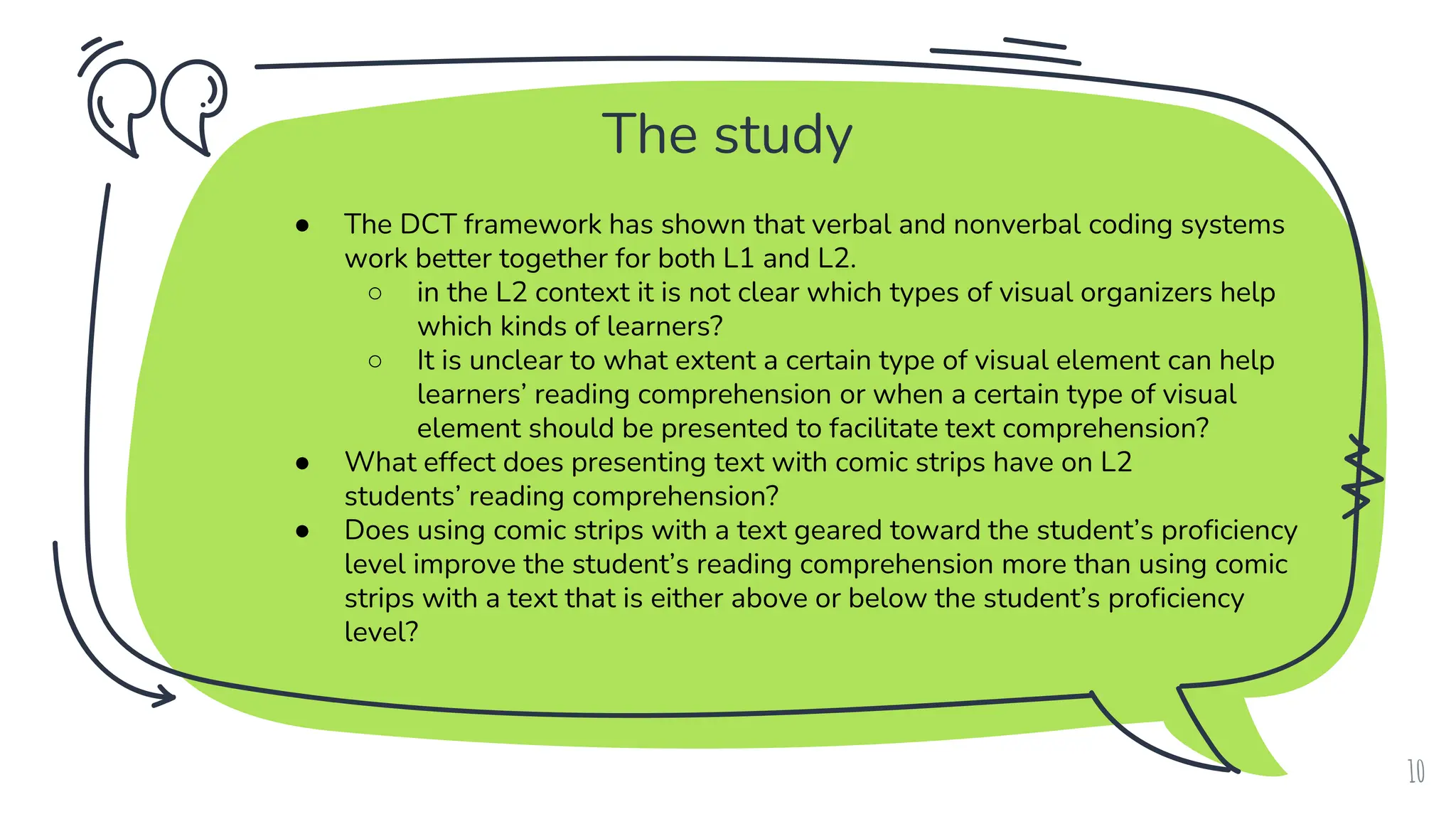 Effects of comic strips on L2 learners' reading comprehension.pptx