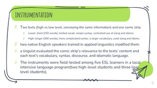 Effects of comic strips on L2 learners' reading comprehension.pptx ...