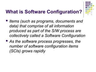 Software configuration management of students | PPT