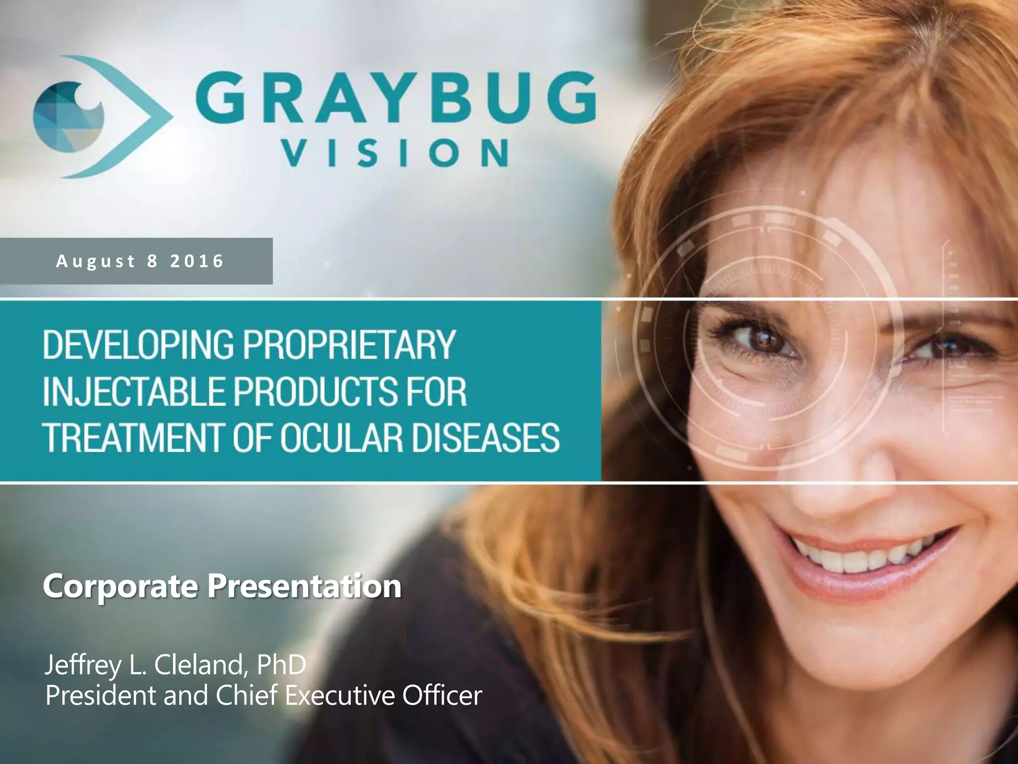 RETINA COMPANY SHOWCASE - Graybug Vision | PPTX